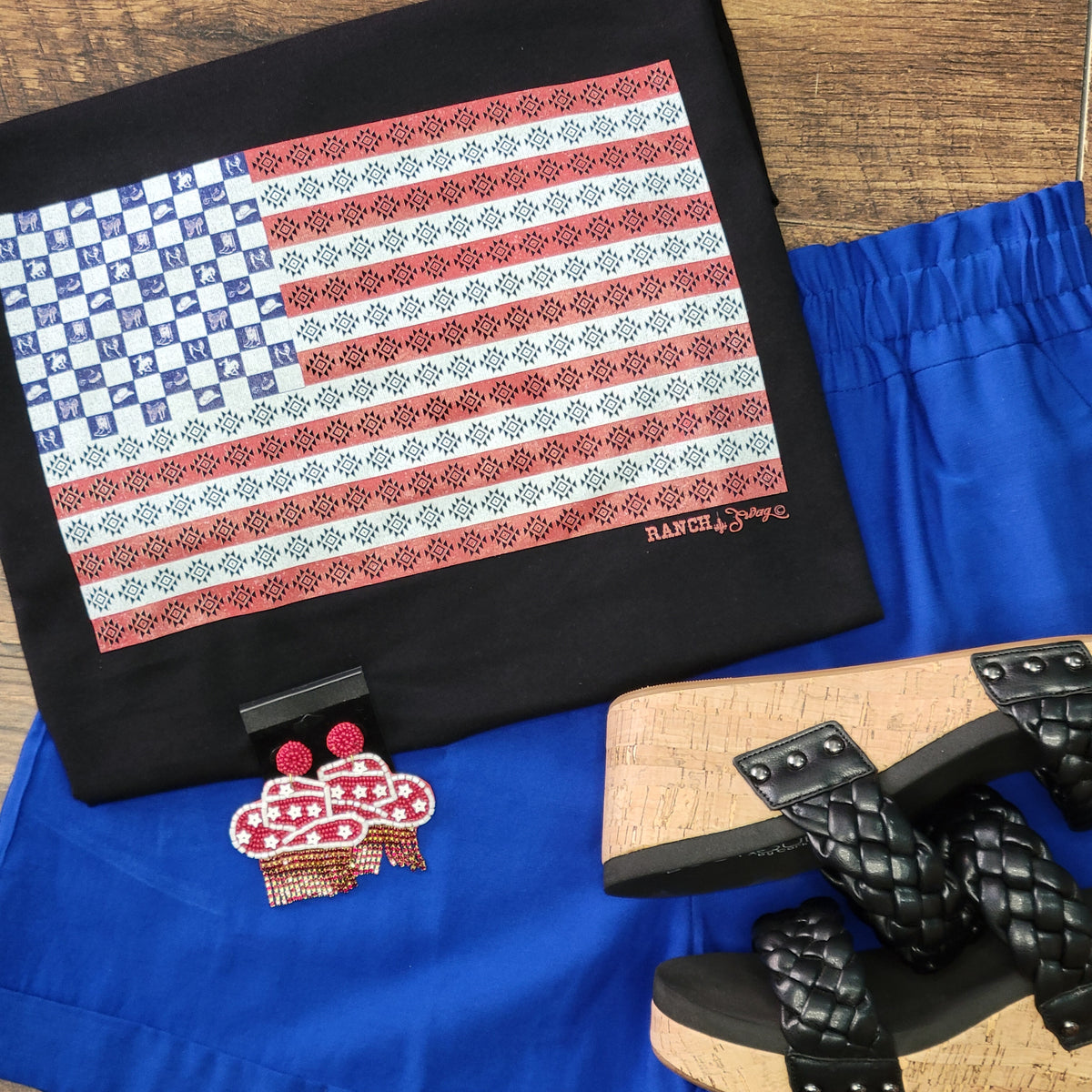 Western Checkered Flag – Ranch Swag