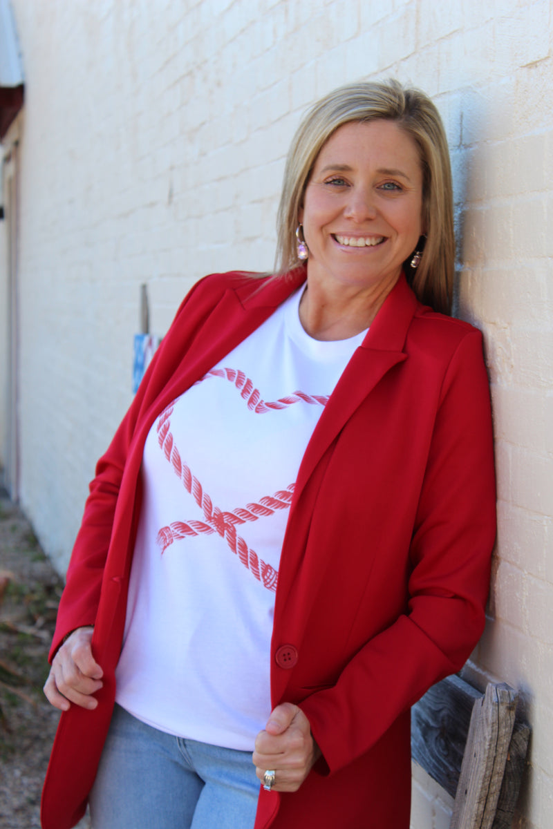 Rope Heart - Red – Ranch Swag