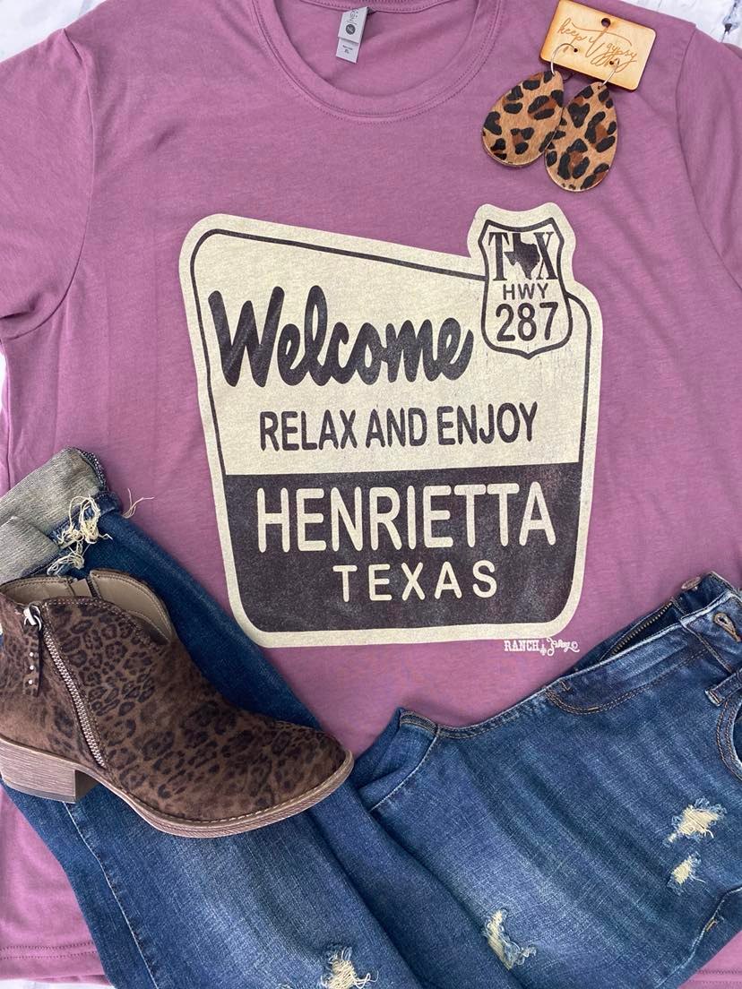 Welcome Henrietta TX – Ranch Swag